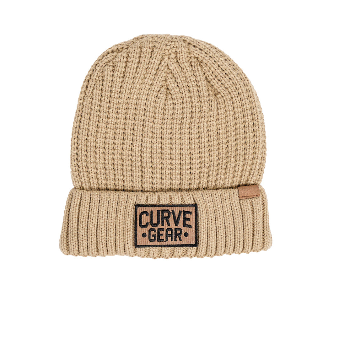 CG Block Beanie Stone - Curve Gear
