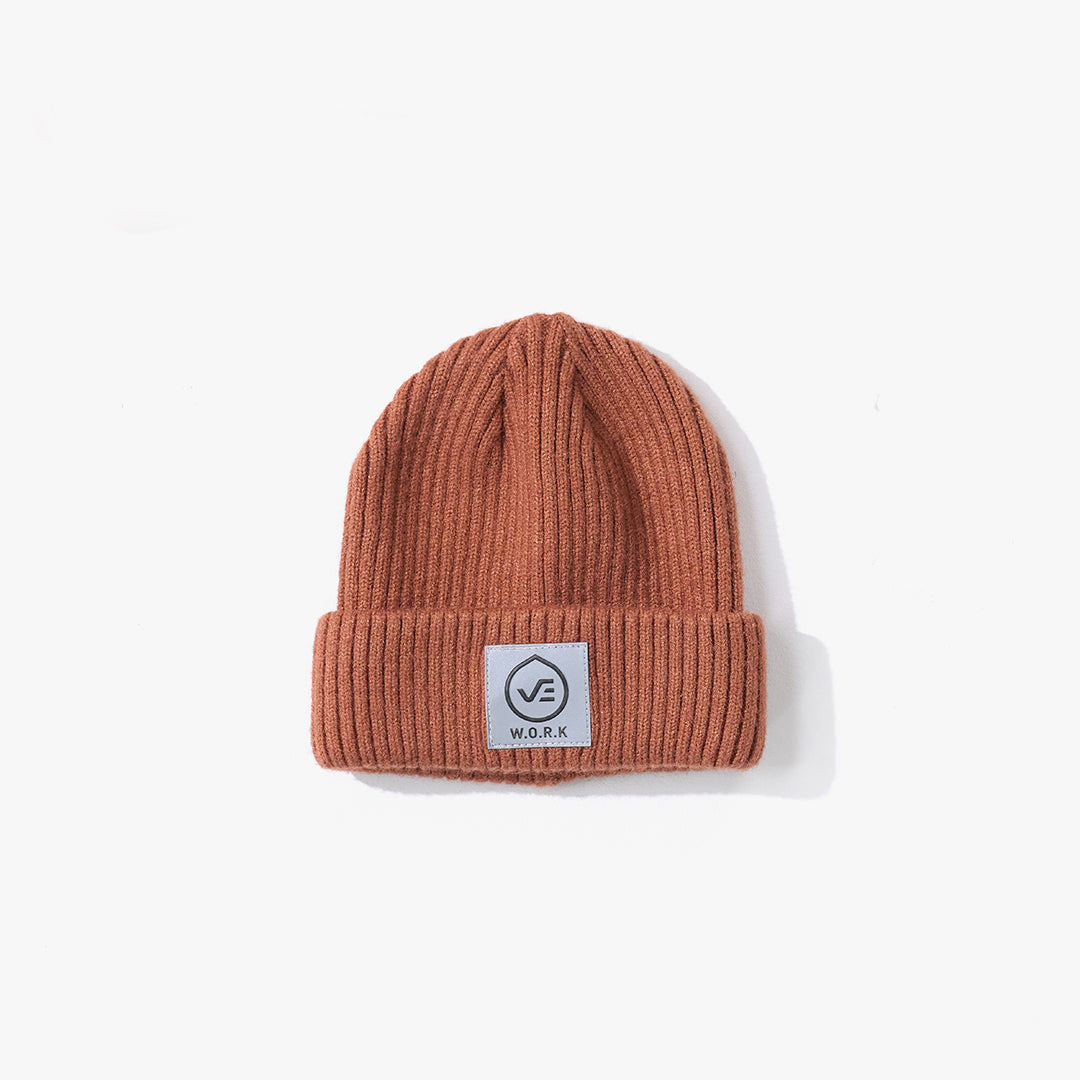 W.O.R.K Beanie Brown - Curve Gear