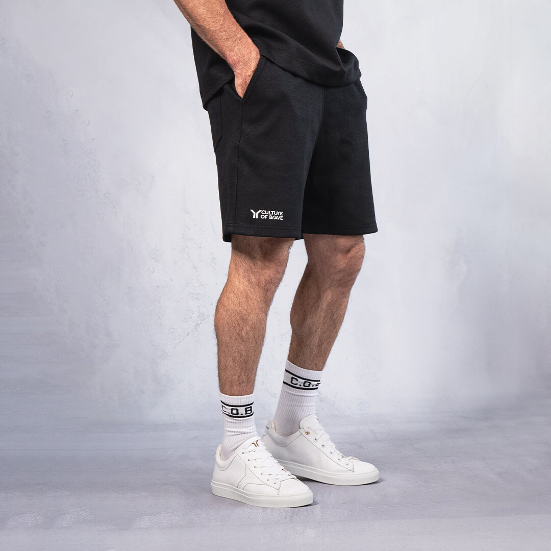 COB Boxy Shorts Black - Curve Gear