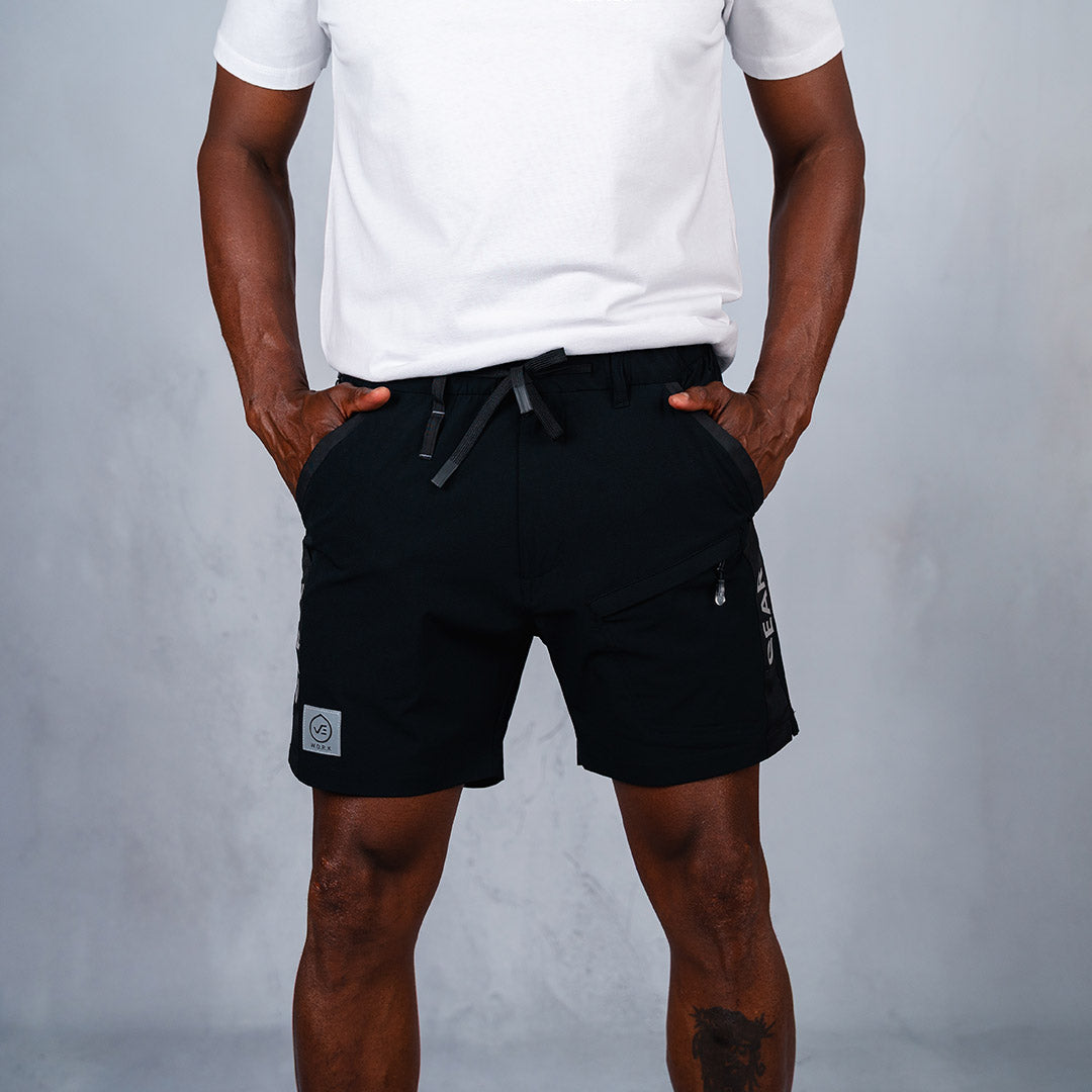 W.O.R.K Ripstop Reflective Shorts 6 Inch Black – Curve Gear
