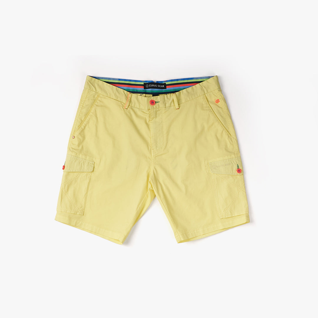 Spectrum Shorts Yellow - Curve Gear