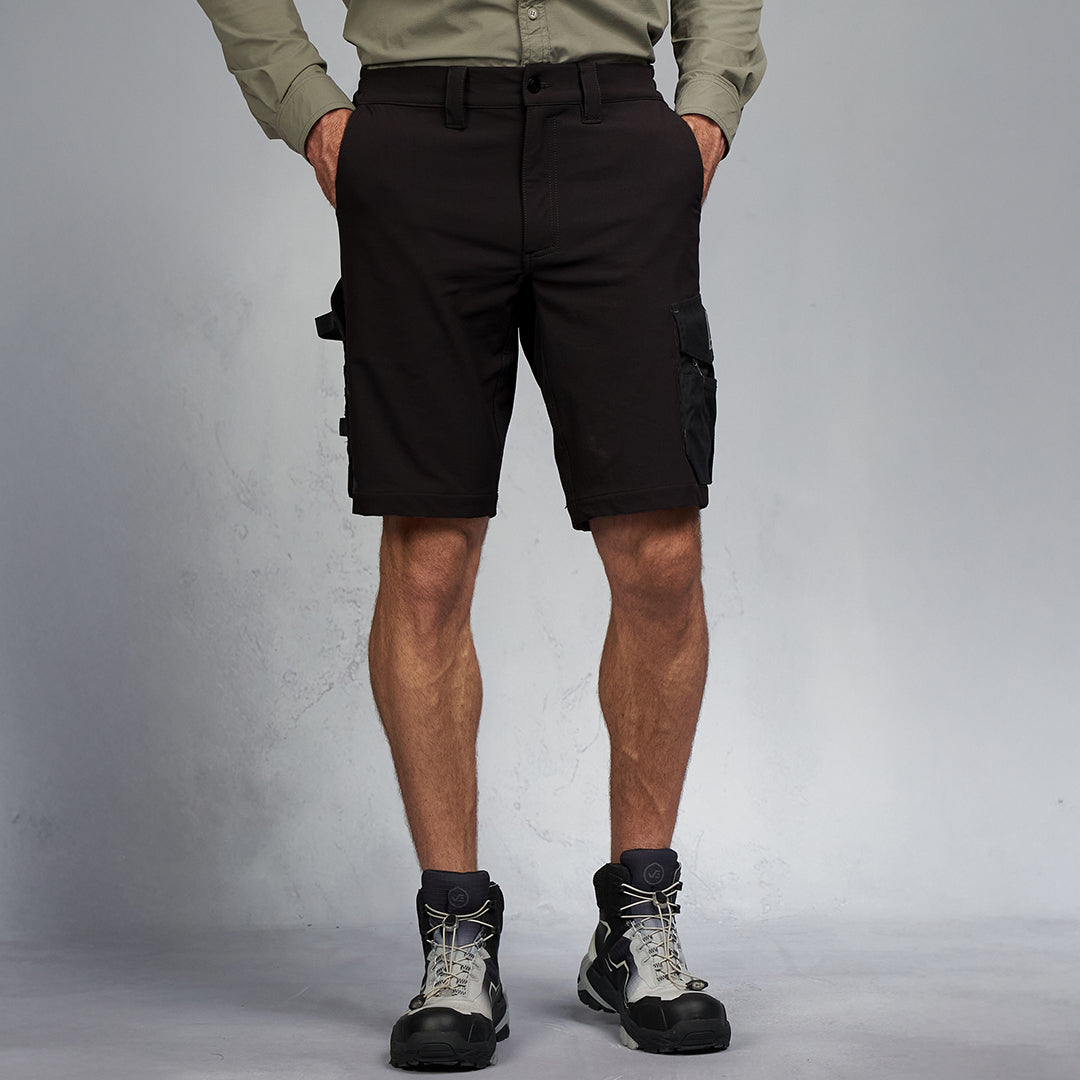 W.O.R.K Technical 4 Way Stretch Short Black – Curve Gear