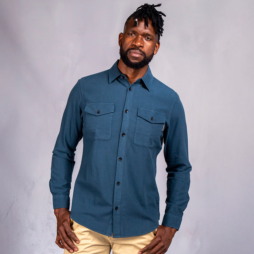 Rigging Shirt Dark Blue - Curve Gear