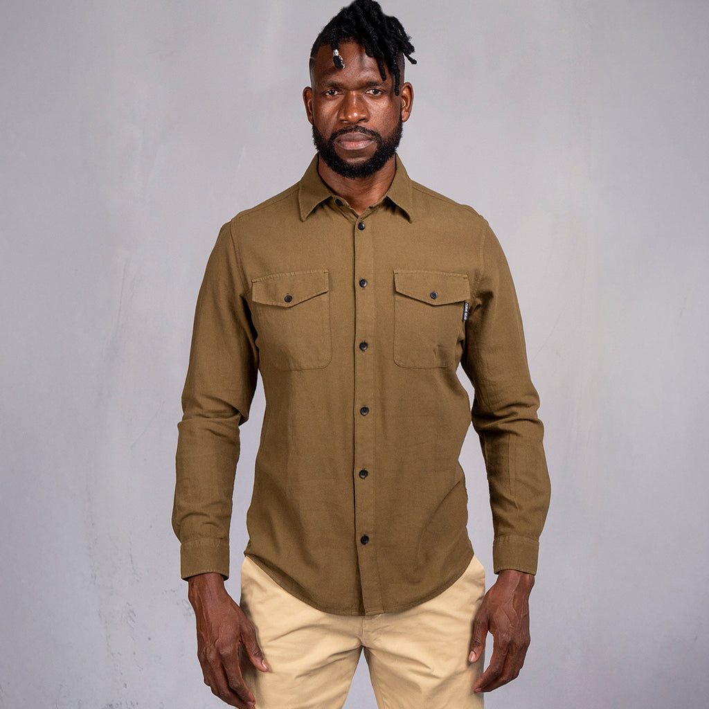 Rigging Shirt Olive - Curve Gear