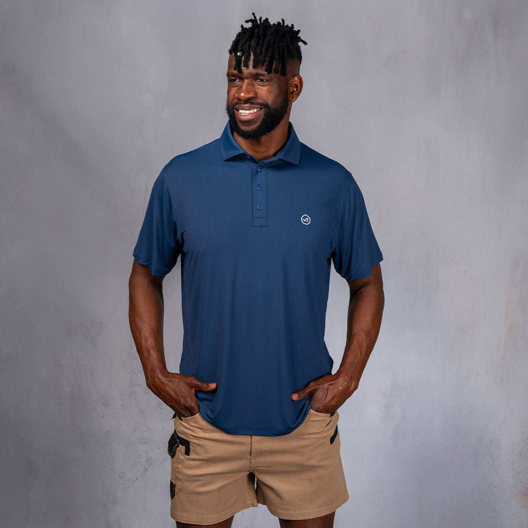 W.O.R.K Technical Golfer Navy – Curve Gear