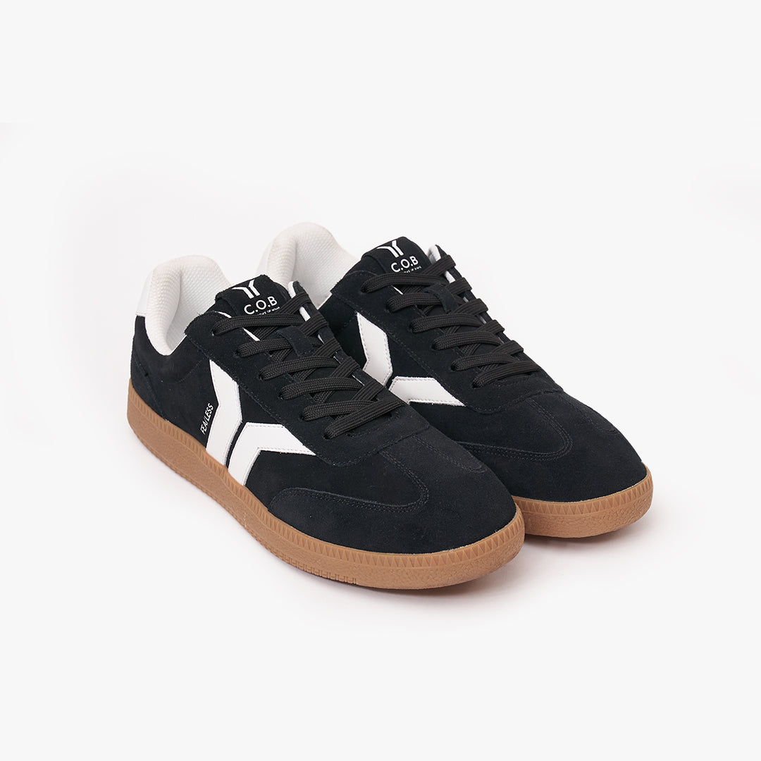 COB Fearless Sneaker Black Suede - Curve Gear