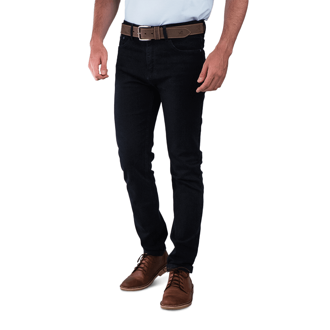C100 Series Denim Straight Blue Black - Curve Gear
