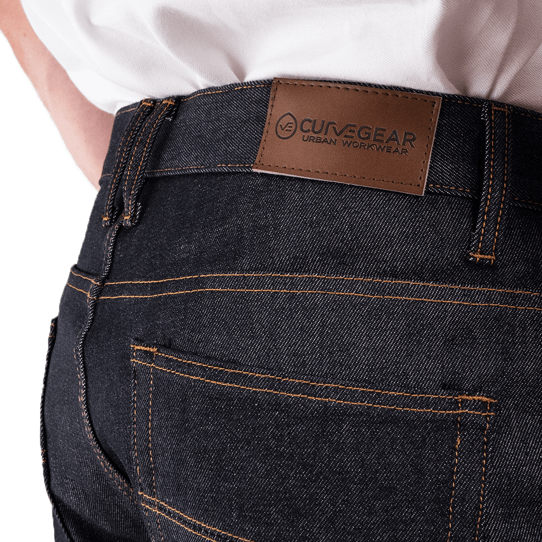 C100 Series Denim Straight Raw Indigo - Curve Gear