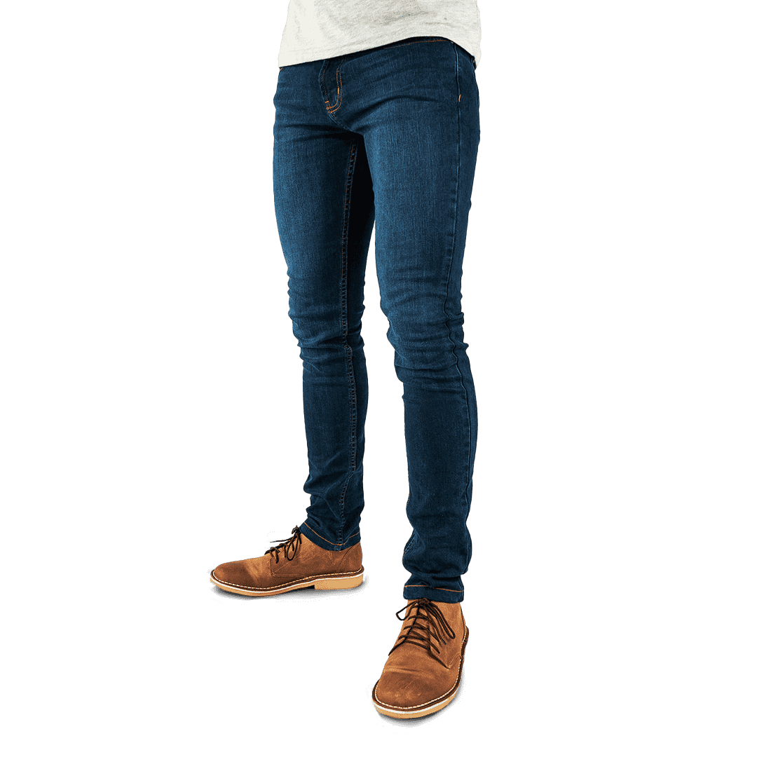Jeans Skinny Fit Dark Blue - Curve Gear